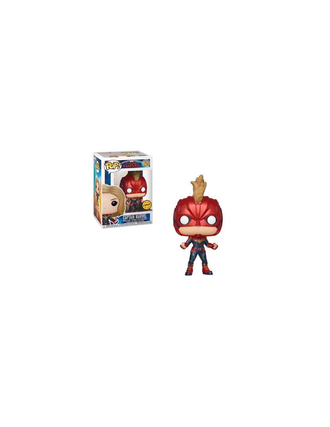 FUNKO POP! Marvel Capitana Marvel CHASE (425) | Tienda Funko Pop! Oficial