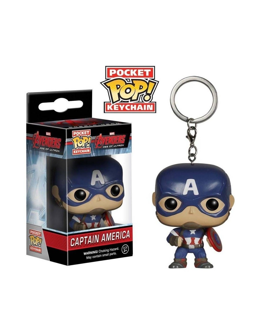 Llavero POCKET POP! Marvel Avengers Age of Ultron Capitán América ...