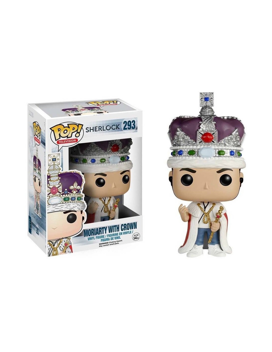 FUNKO POP! Sherlock Moriarty with Crown | Tienda Funko Pop! Oficial