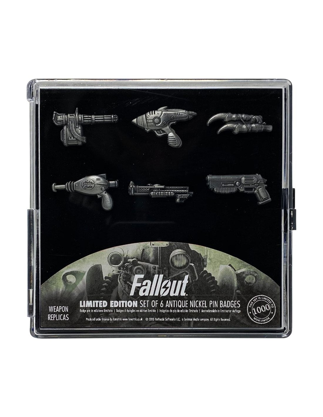 Pack 6 Chapas Fallout Edición Limitada | Merchandising Fallout