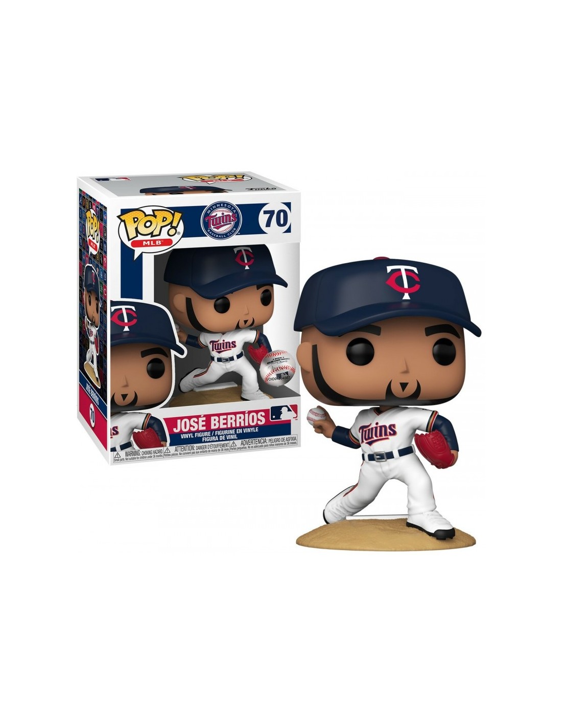 FUNKO POP! MLB Minnesota Twins Baseball Club Jose Berrios (70) | Tienda ...