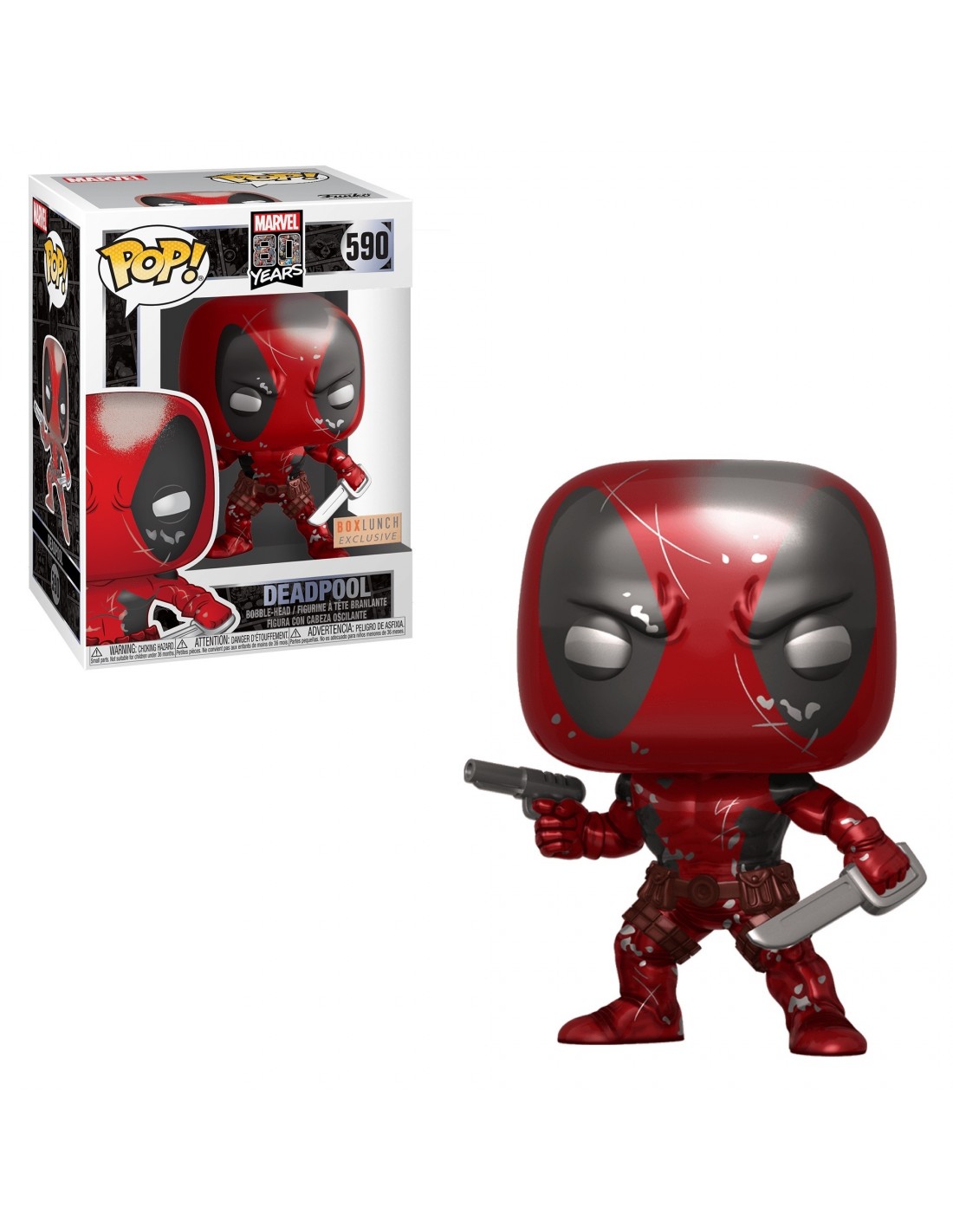FUNKO POP! Marvel 80 Years Deadpool Special Edition | Tienda Funko Pop ...