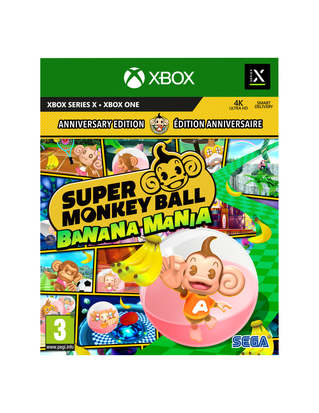 Super Monkey Ball Banana Manía Launch Edition (Xbox Series X / Xbox One)