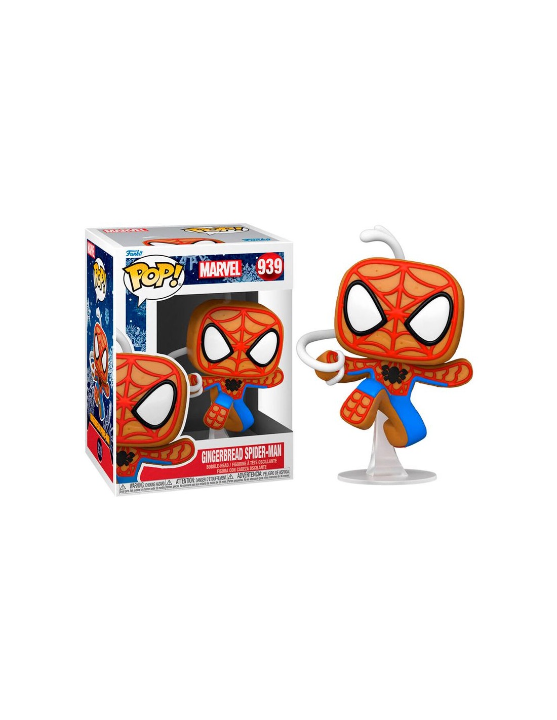 FUNKO POP! Marvel Holiday Gingerbread Spider-Man | Tienda Funko Pop ...