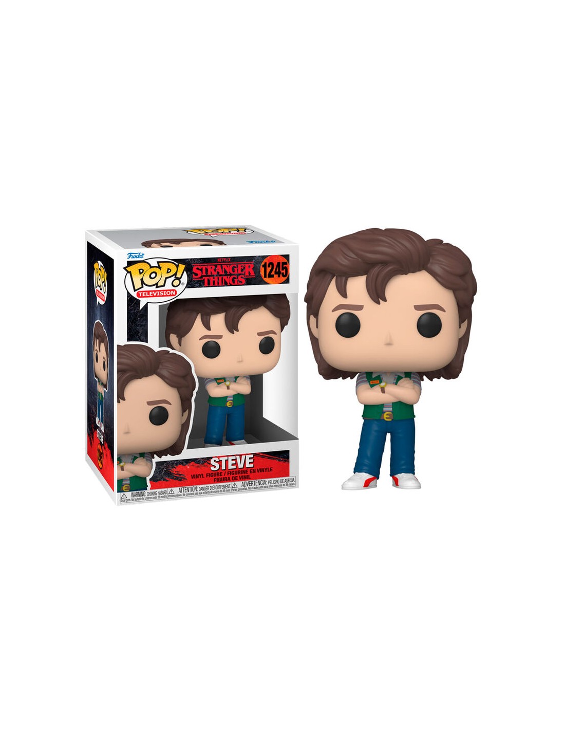 FUNKO POP! Stranger Things 4 Steve (1245) | Tienda Funko Pop! Oficial