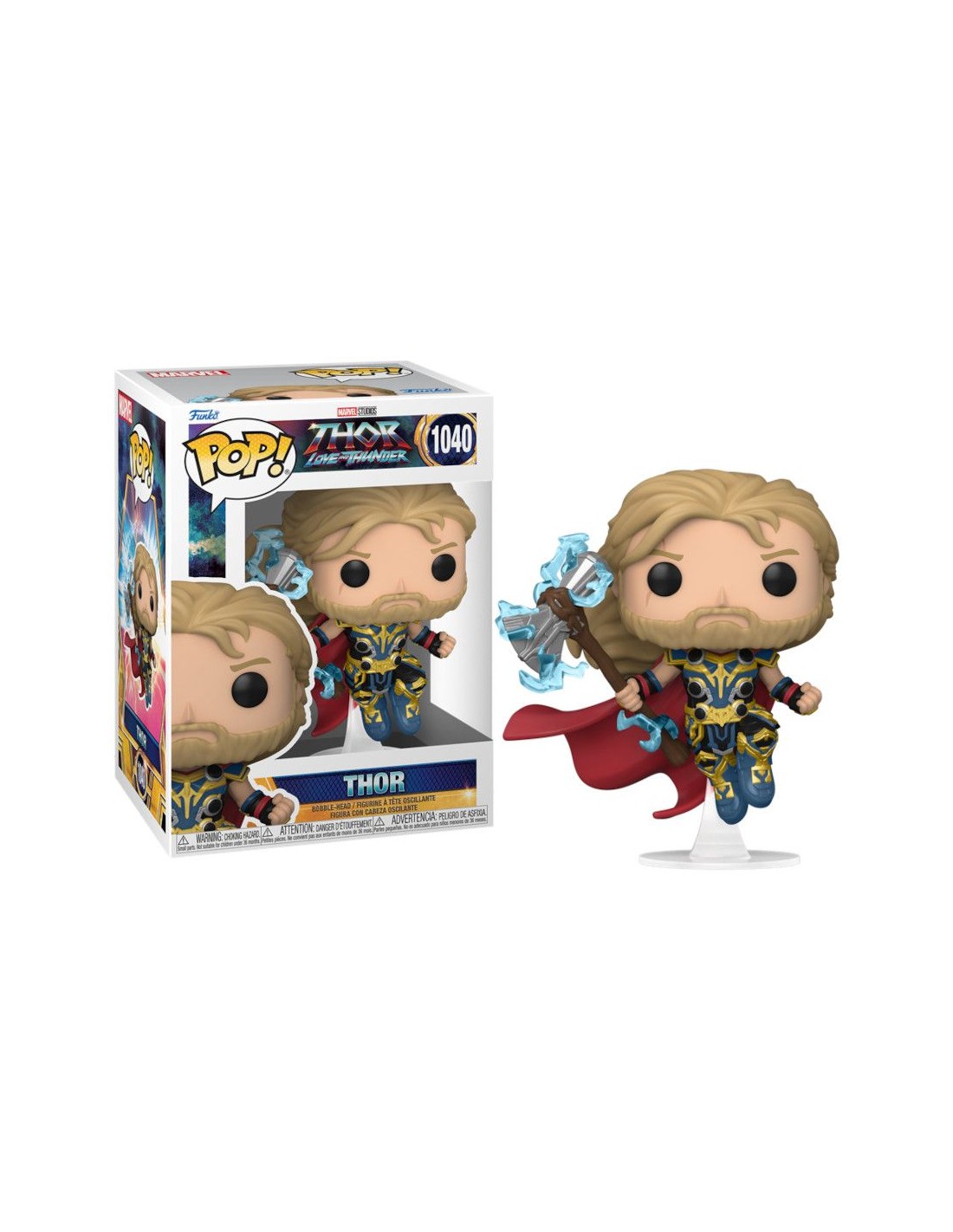 FUNKO POP! Marvel Studios Thor Love and Thunder Thor (1040) | Tienda ...