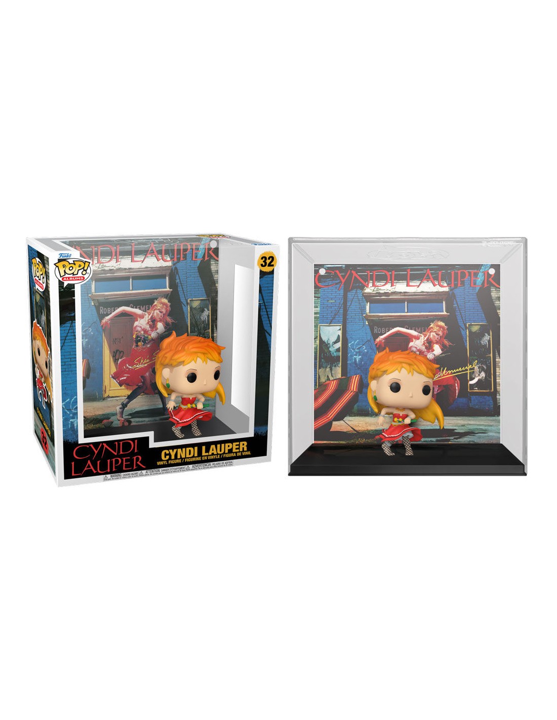 FUNKO POP! Albums Cyndi Lauper with Acrylic Case (32) | Tienda Funko ...