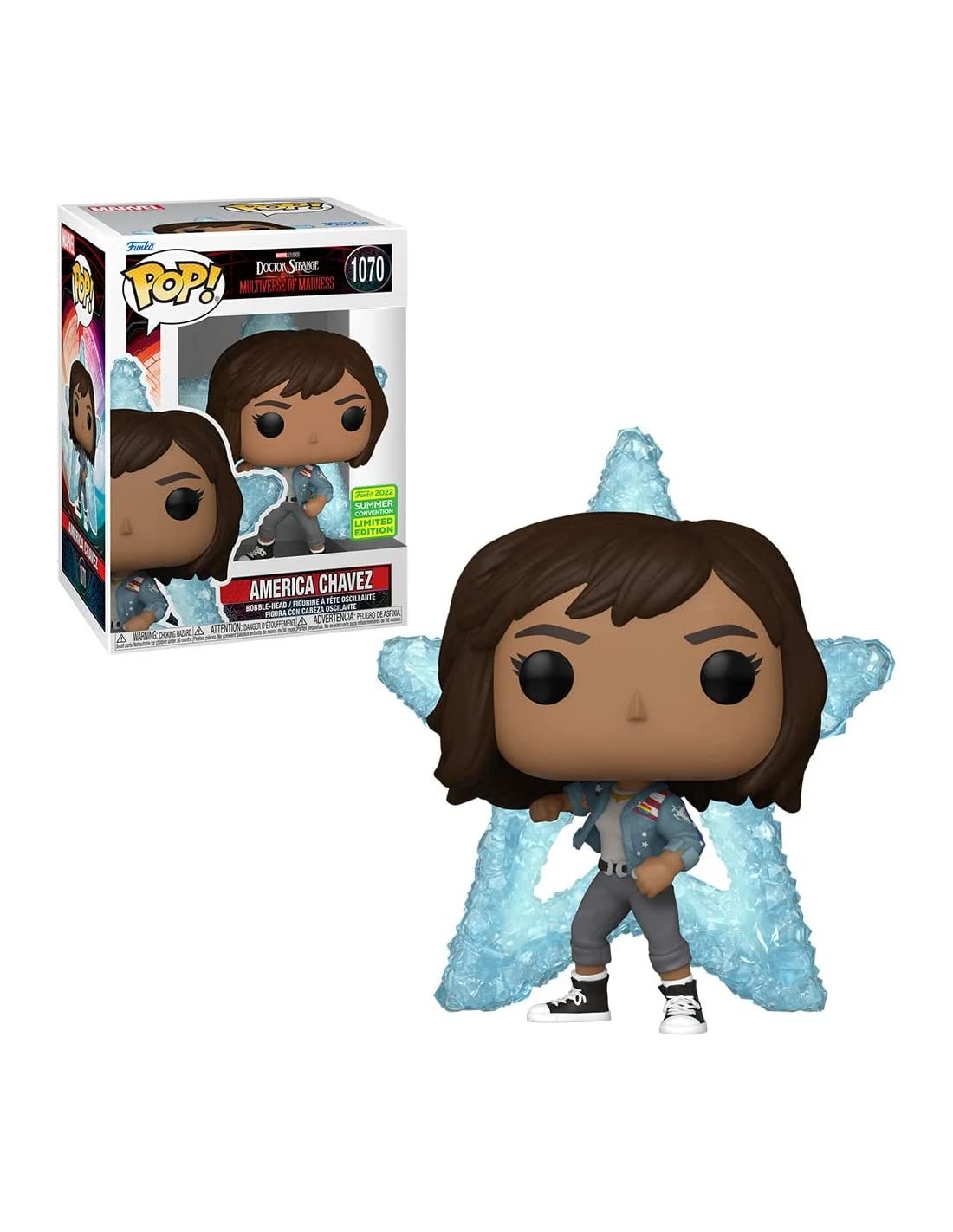 FUNKO POP! Marvel Doctor Strange Multiverse of Madness America Chavez ...
