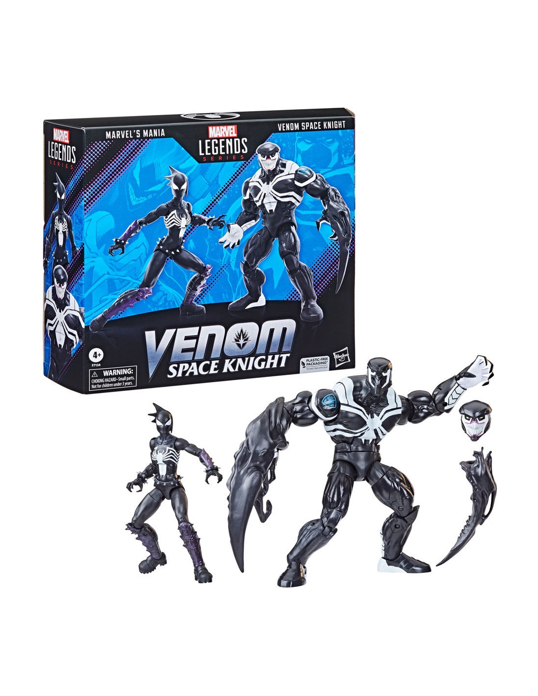 Figuras Venom & Marvels Mania Venom Space Knight Marvel 15cm Hasbro ...