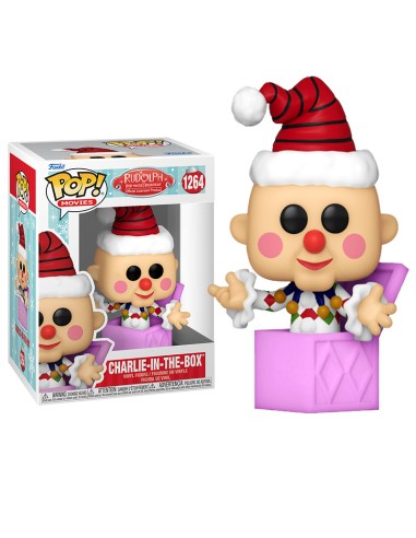 FUNKO POP! Rudolph the Red-Nosed Reindeer Charlie-in-the-Box (1264 ...