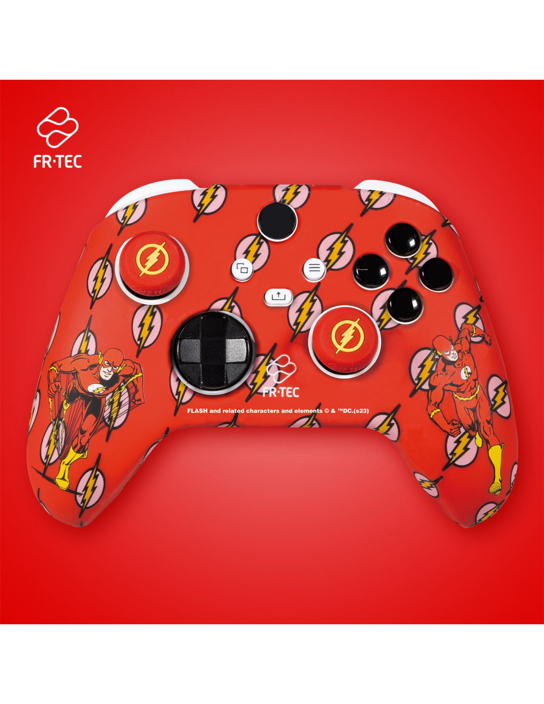 Custom Kit Funda para Mando Silicona + Grips DC Flash (Xbox Series X ...