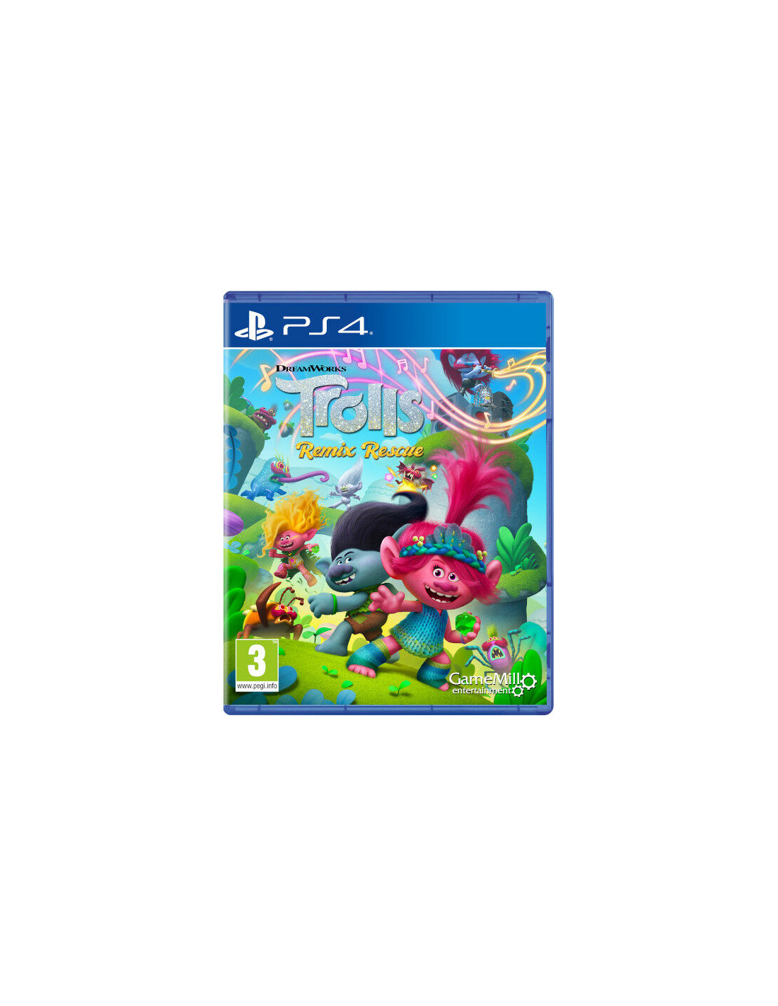 Dreamworks Trolls Remix Rescue (PS4) | Tienda Online Videojuegos