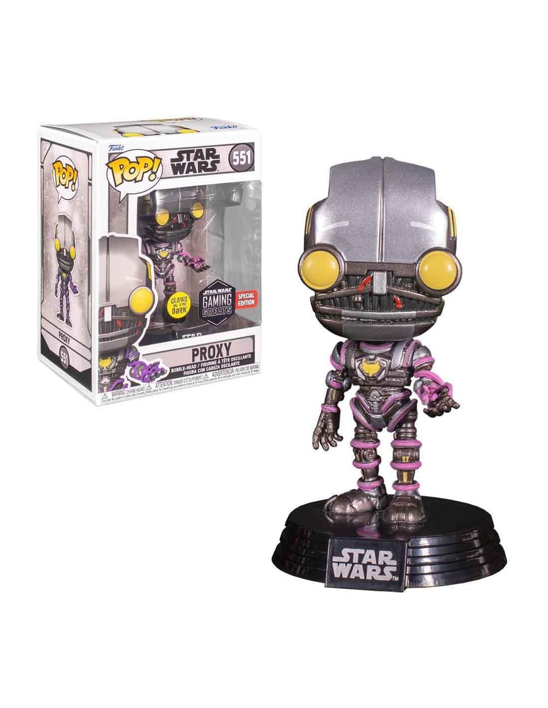 FUNKO POP! Star Wars Jedi Fallen Order Proxy Star Wars Gaming Greats ...