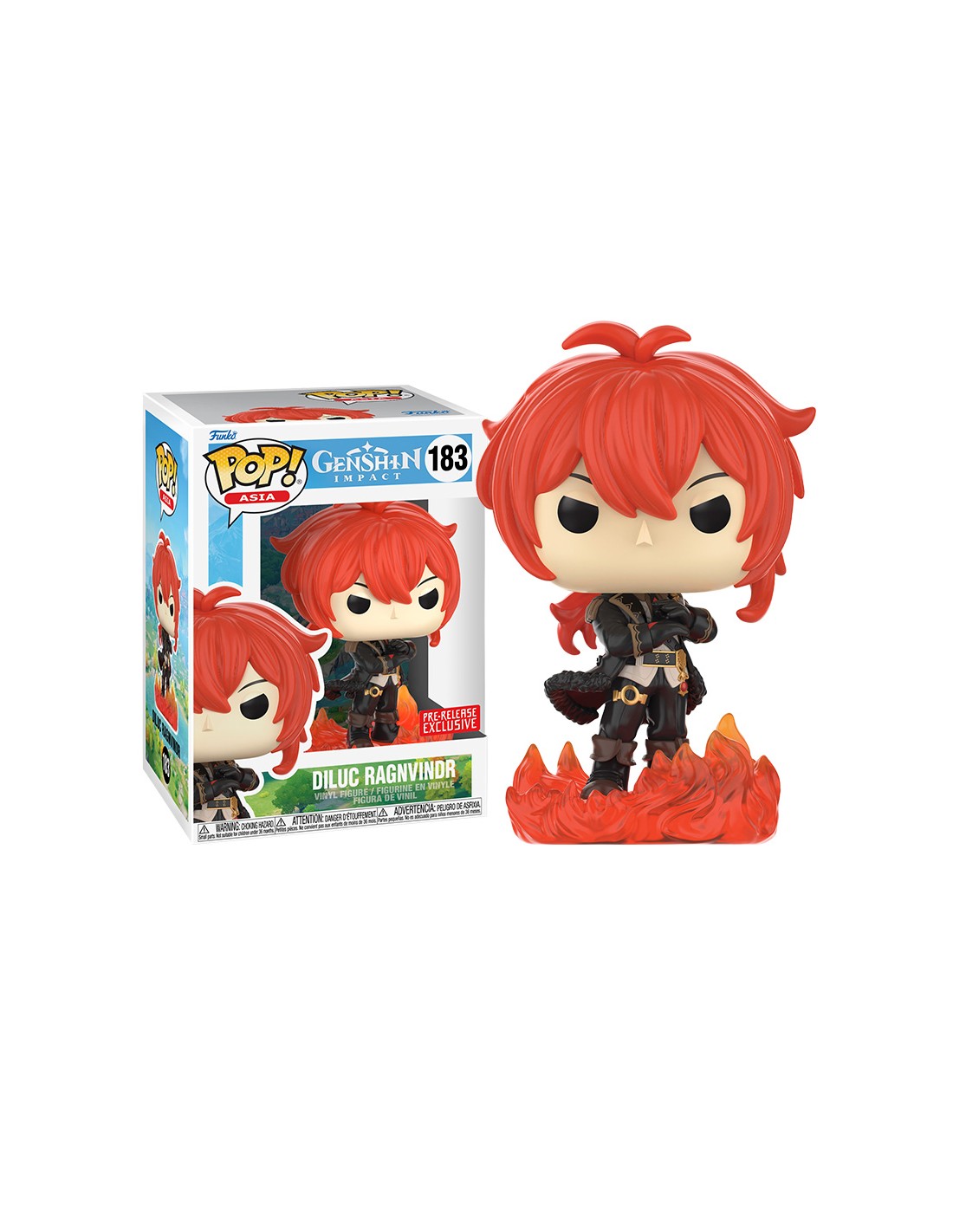 FUNKO POP! Genshin Impact Diluc Ragnvindr (183) | Tienda Funko Pop! Oficial