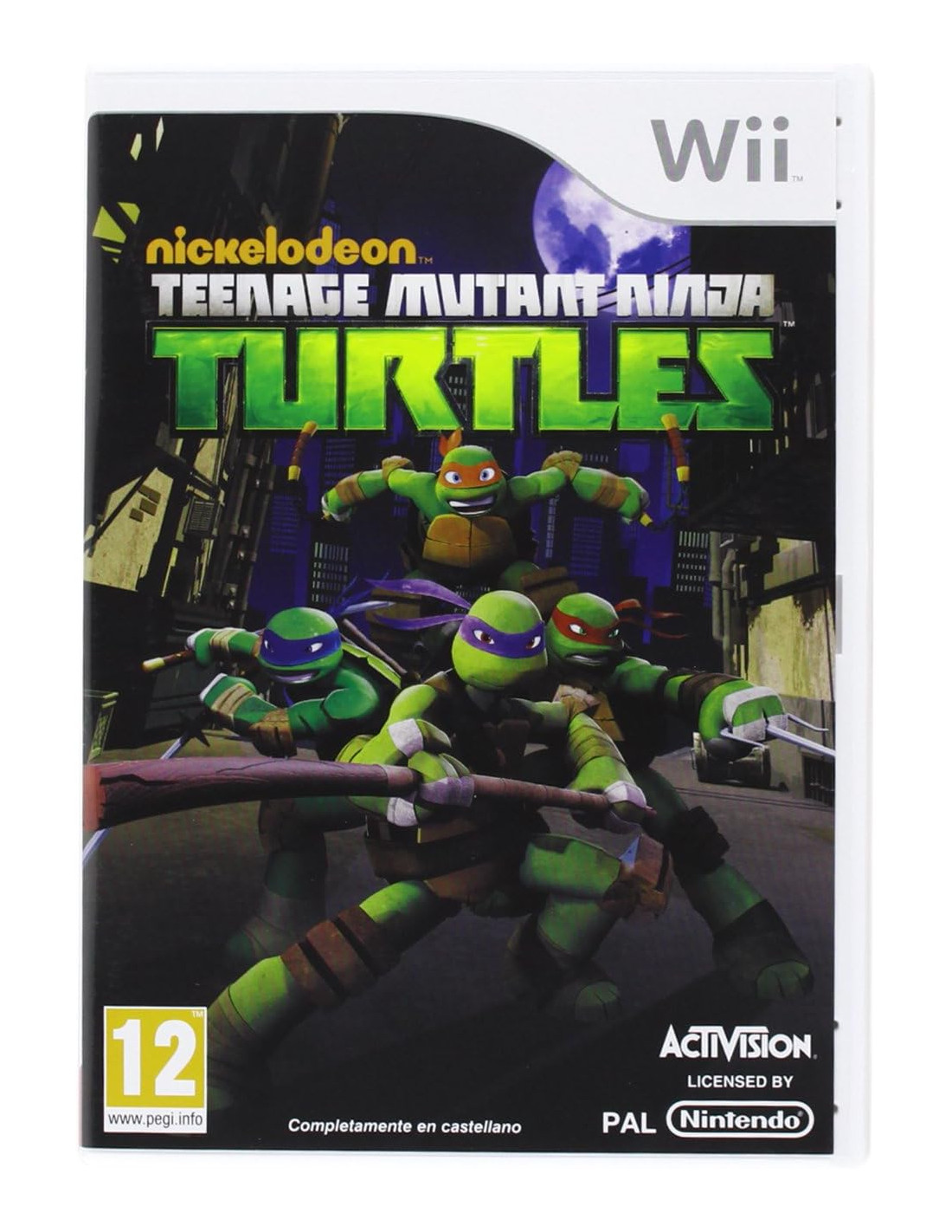Nickelodeon Teenage Mutant Ninja Turtles (Wii) | Tienda Online Videojuegos