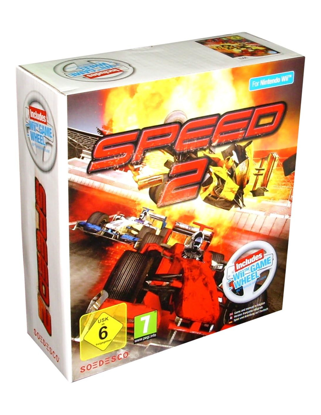 Speed 2 + Volante (Wii) | Tienda Online Videojuegos