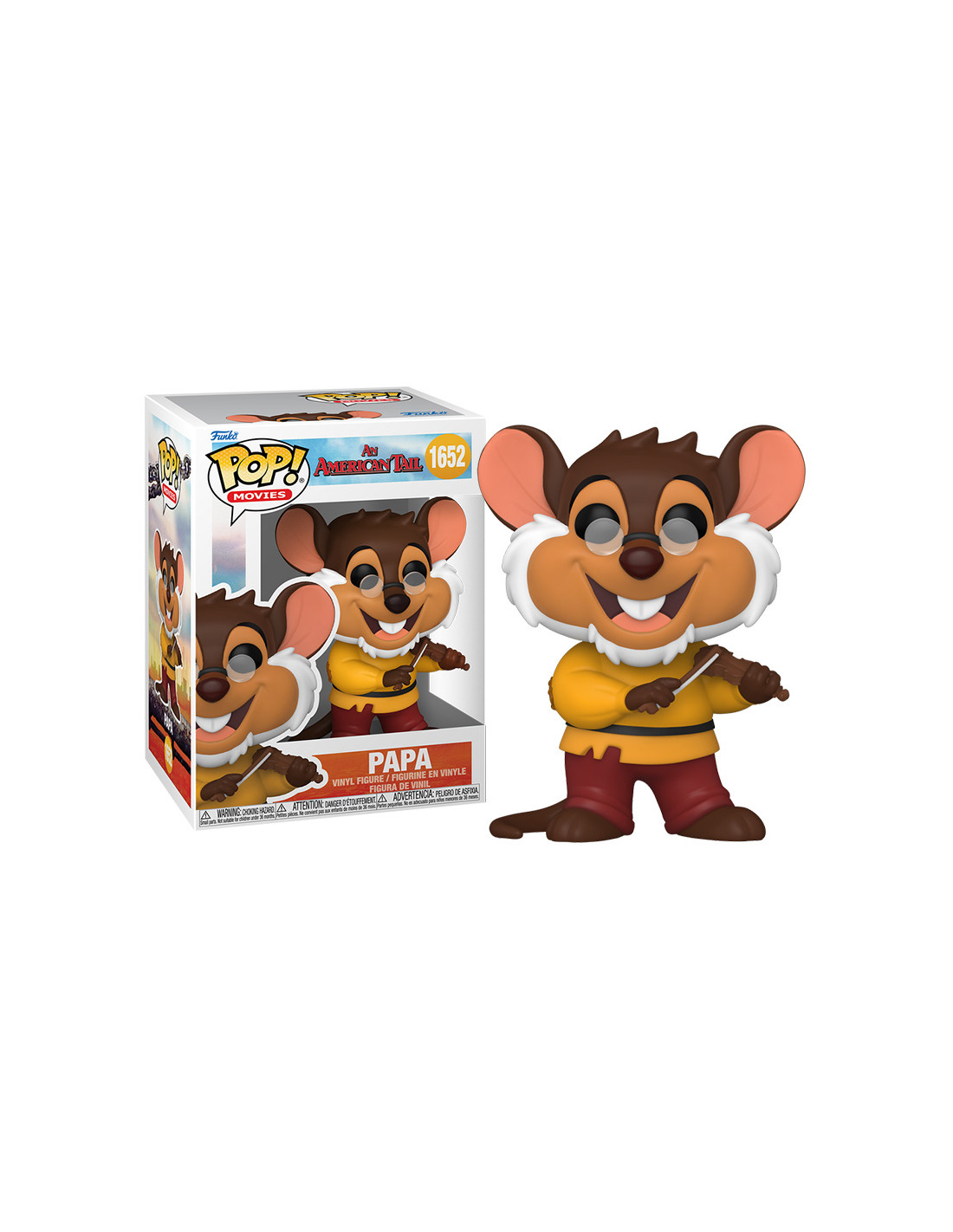 FUNKO POP! An American Tail (Fievel y el Nuevo Mundo) Papa (1652 ...