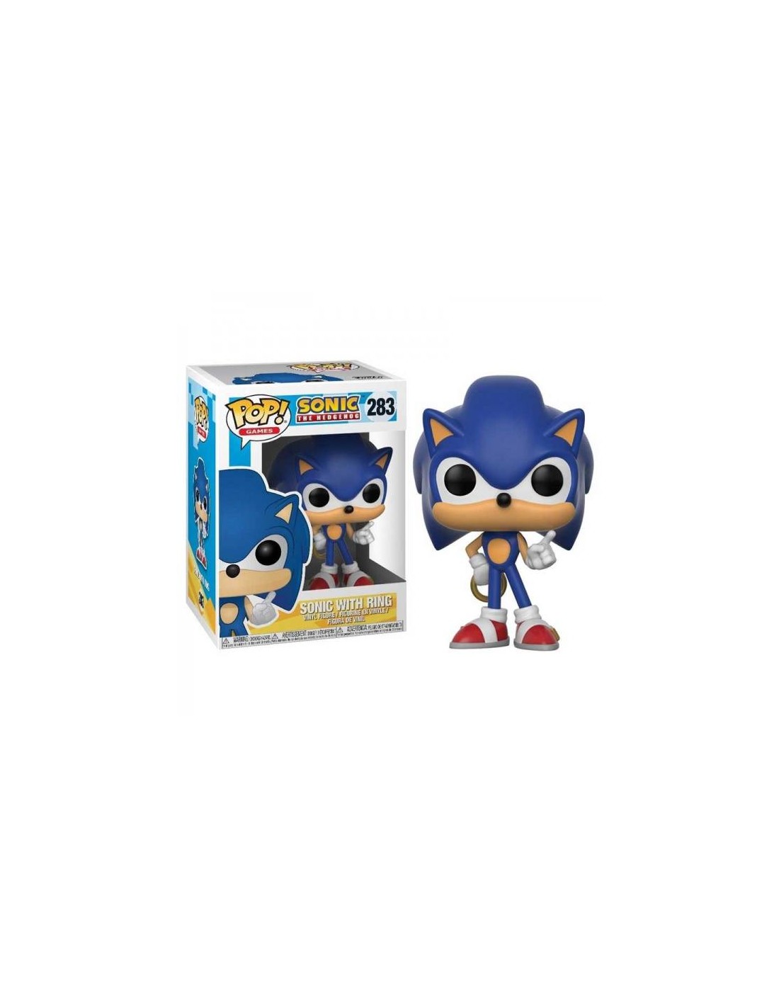 FUNKO POP! Sonic the Hedgehog Sonic With Ring (283) | Tienda Funko Pop ...